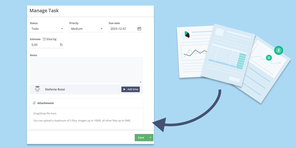 NEW! Adding attachments to Tasks